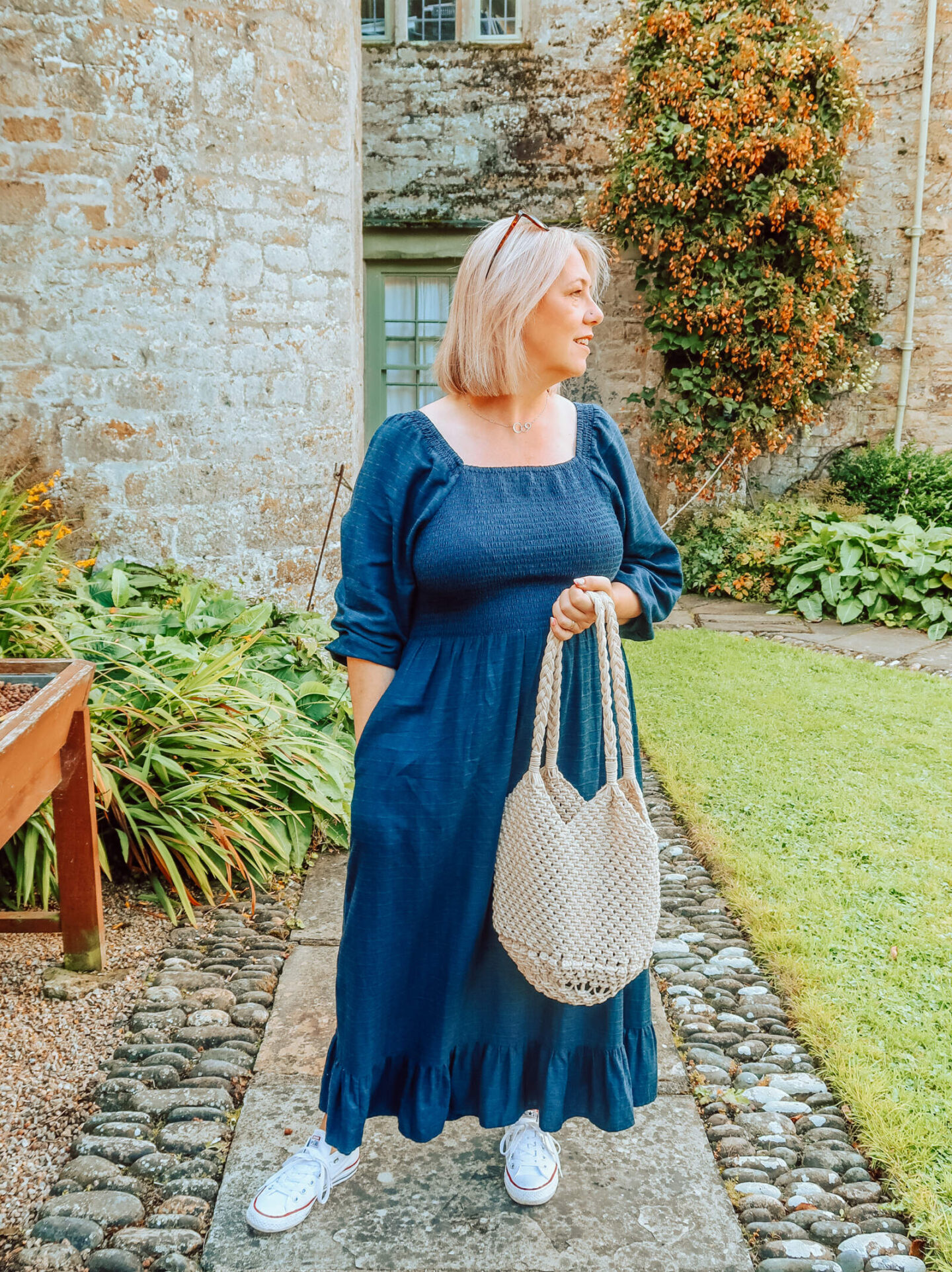 Mum vs Millennial - Styling the FatFace Adele dress for different generations